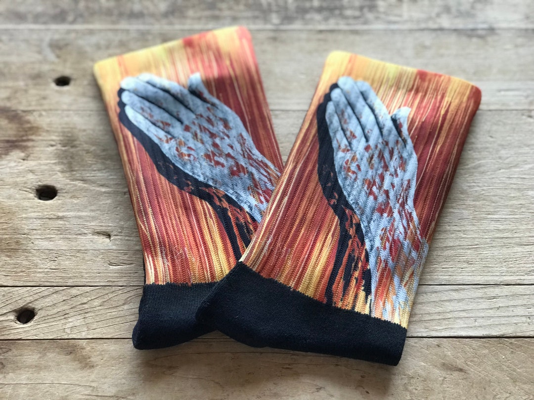 Praying Through Adversity Crew Socks | Crew Socks | Gift for Him ...