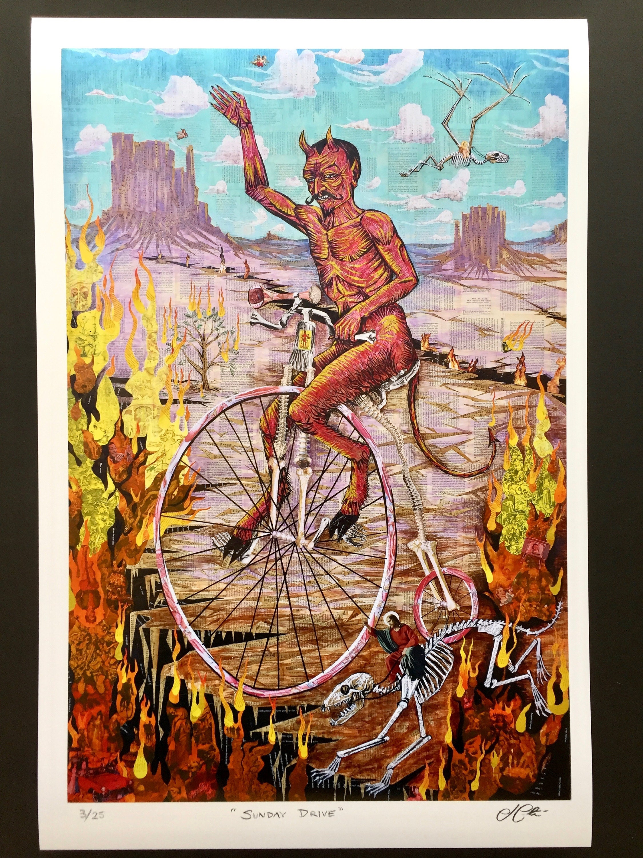 Sunday Drive, by Josh Brooke Cote', a Limited Edition Giclee Print of ...