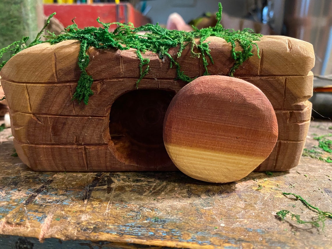 Empty Tomb of Jesus Wood Carving - Etsy