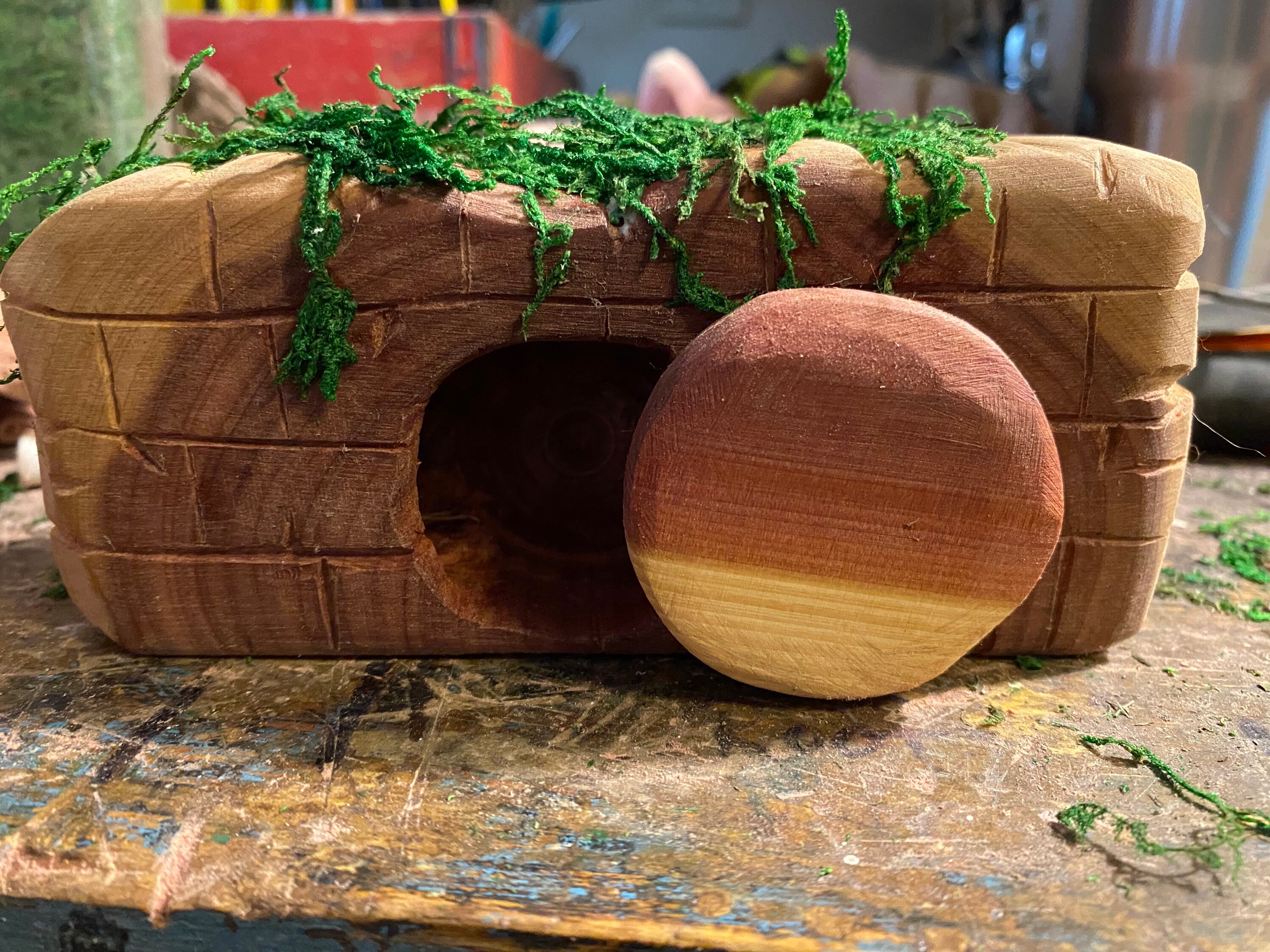 Empty Tomb of Jesus Wood Carving - Etsy