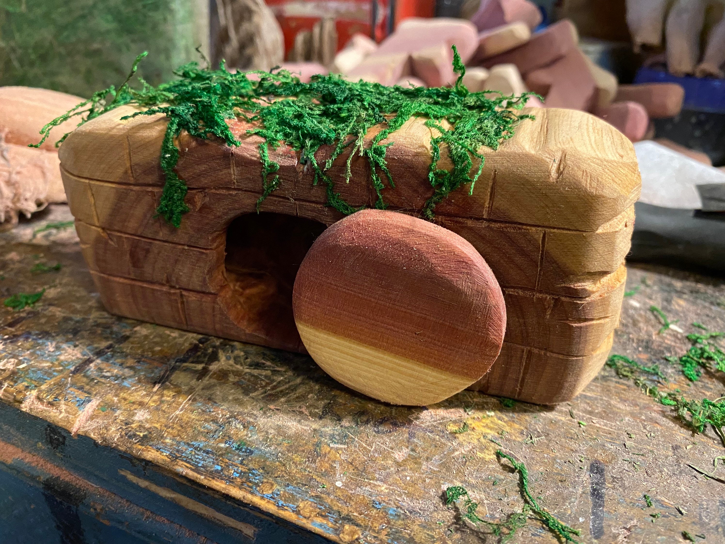 Empty Tomb of Jesus Wood Carving - Etsy