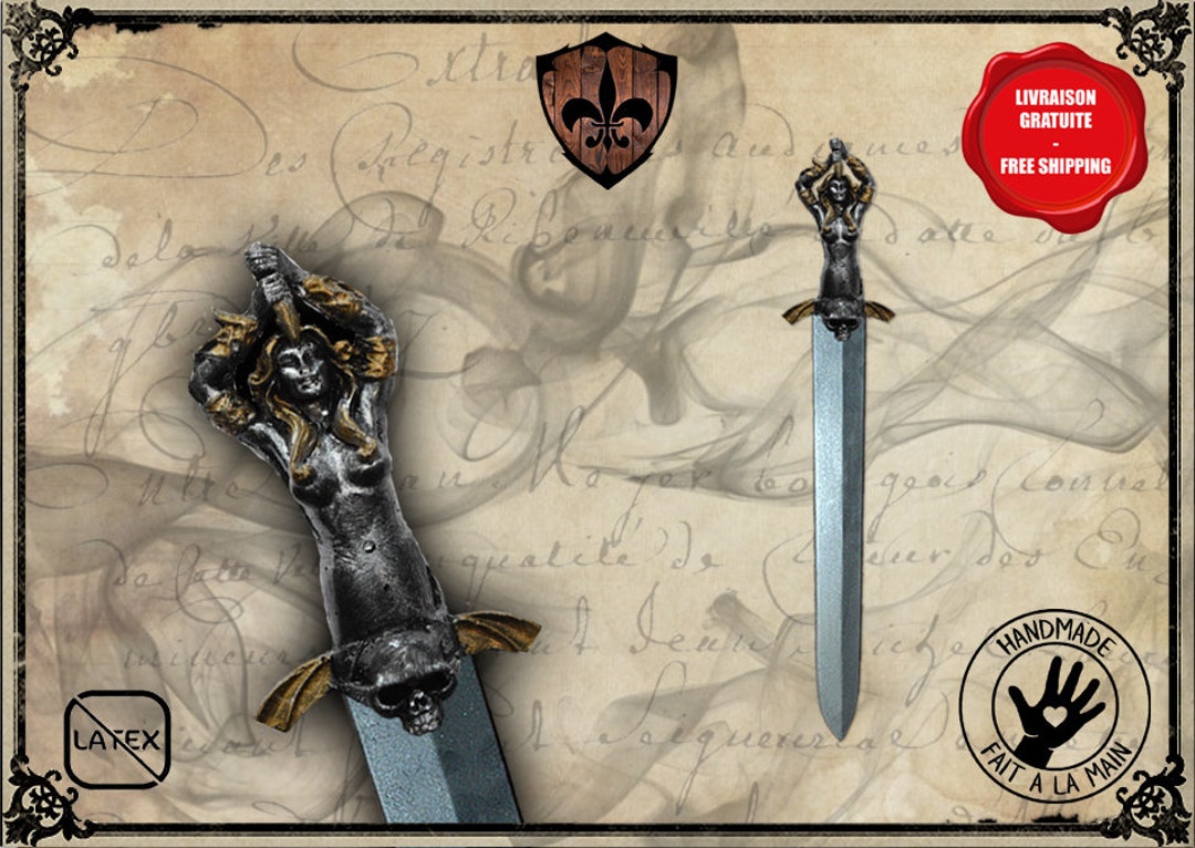 Succubus Foam LARP Dagger for Live Action Role Playing or Cosplay.*tax ...