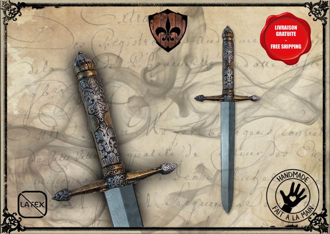 Styletot Foam LARP Dagger for Live Action Role Playing or Cosplay.*tax ...