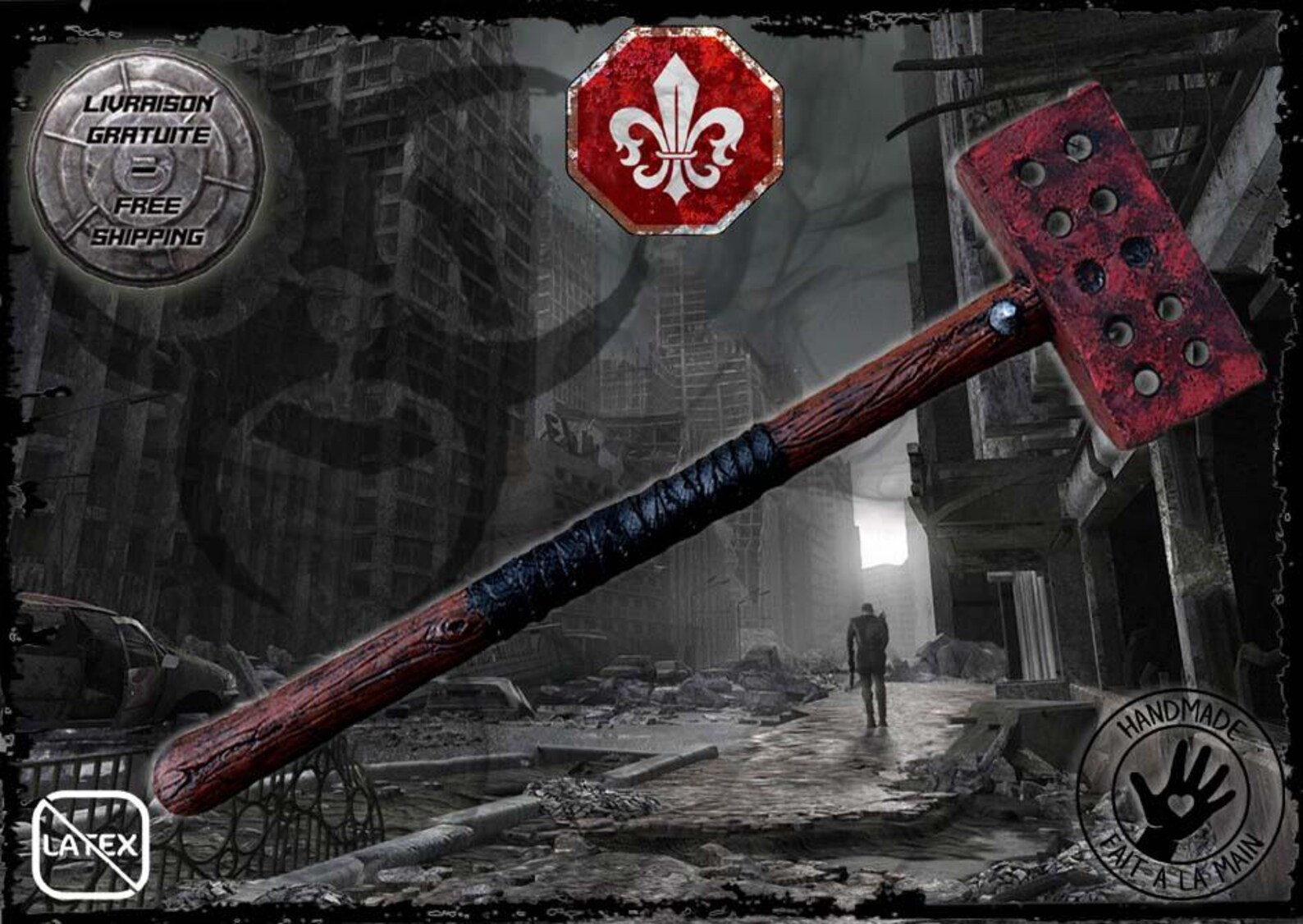 Handyman Foam LARP Mace for Live Action Role Playing or Cosplay. *TAX ...