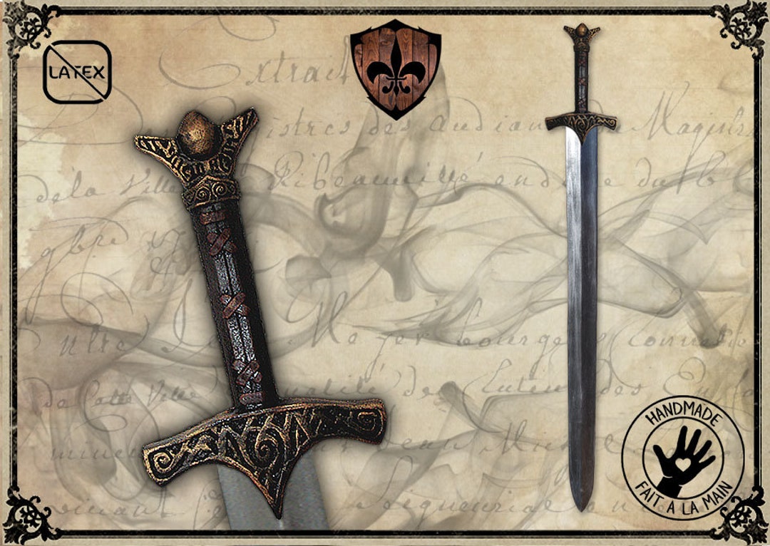 Nordik Foam LARP Sword for Live Action Role Playing or Cosplay. TAX ...