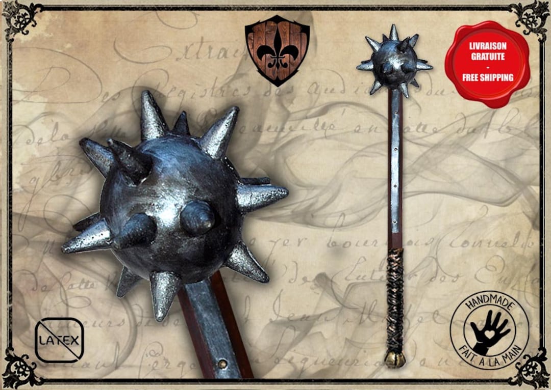 Morgenstern Foam LARP Mace for Live Action Role Playing or Cosplay ...