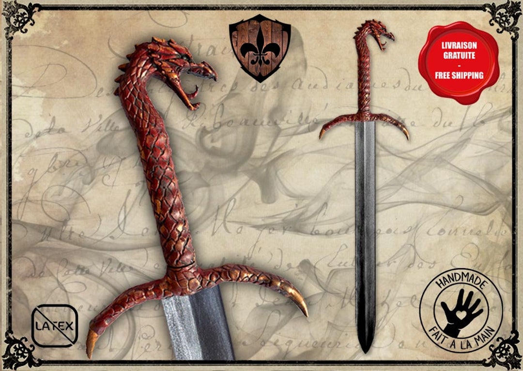 Draco Foam LARP Sword for Live Action Role Playing or Cosplay. *TAX ...