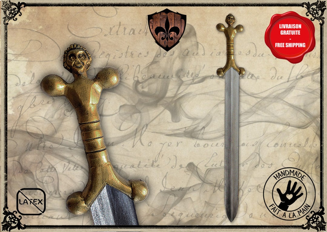 Antropomorphic Foam LARP Sword for Live Action Role Playing or Cosplay ...