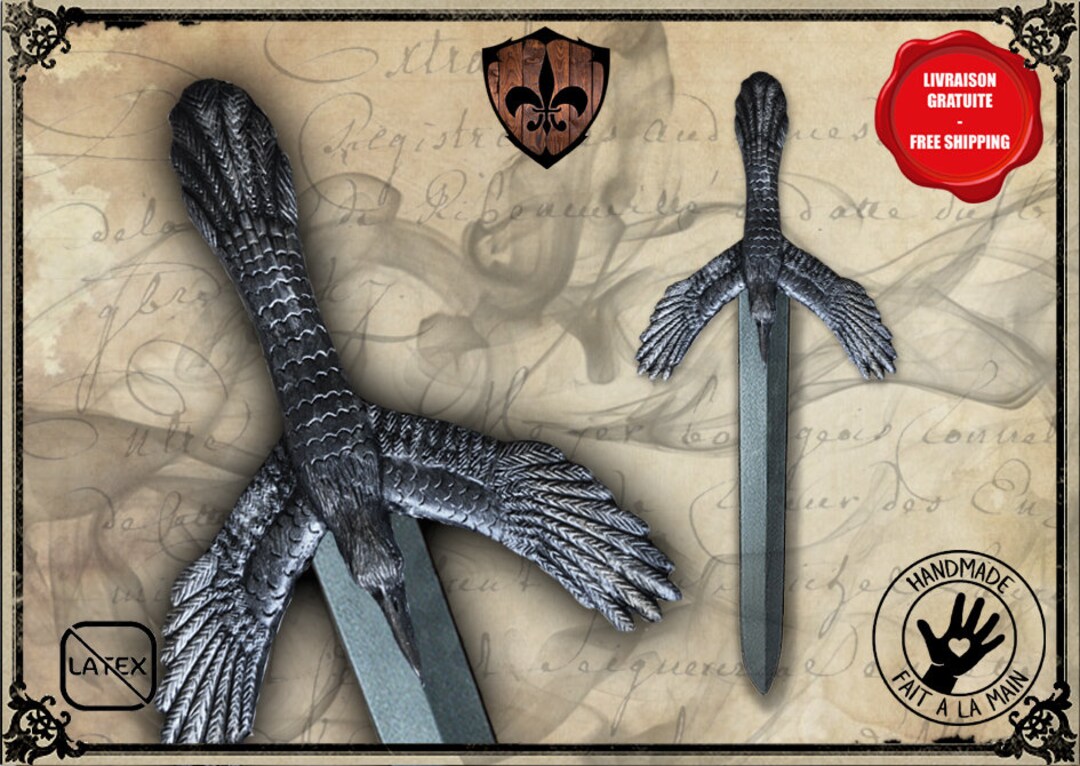 Ravenia Foam LARP Dagger for Live Action Role Playing or Cosplay.*tax ...