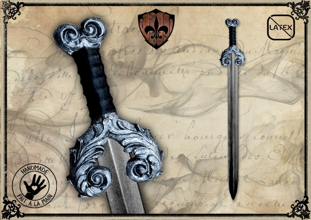Valencia (silver) Foam LARP Sword for Live Action Role Playing or ...