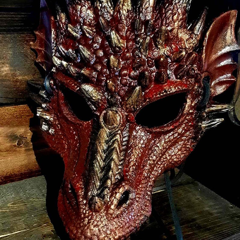 Dungeons and drachen mask - Etsy.de
