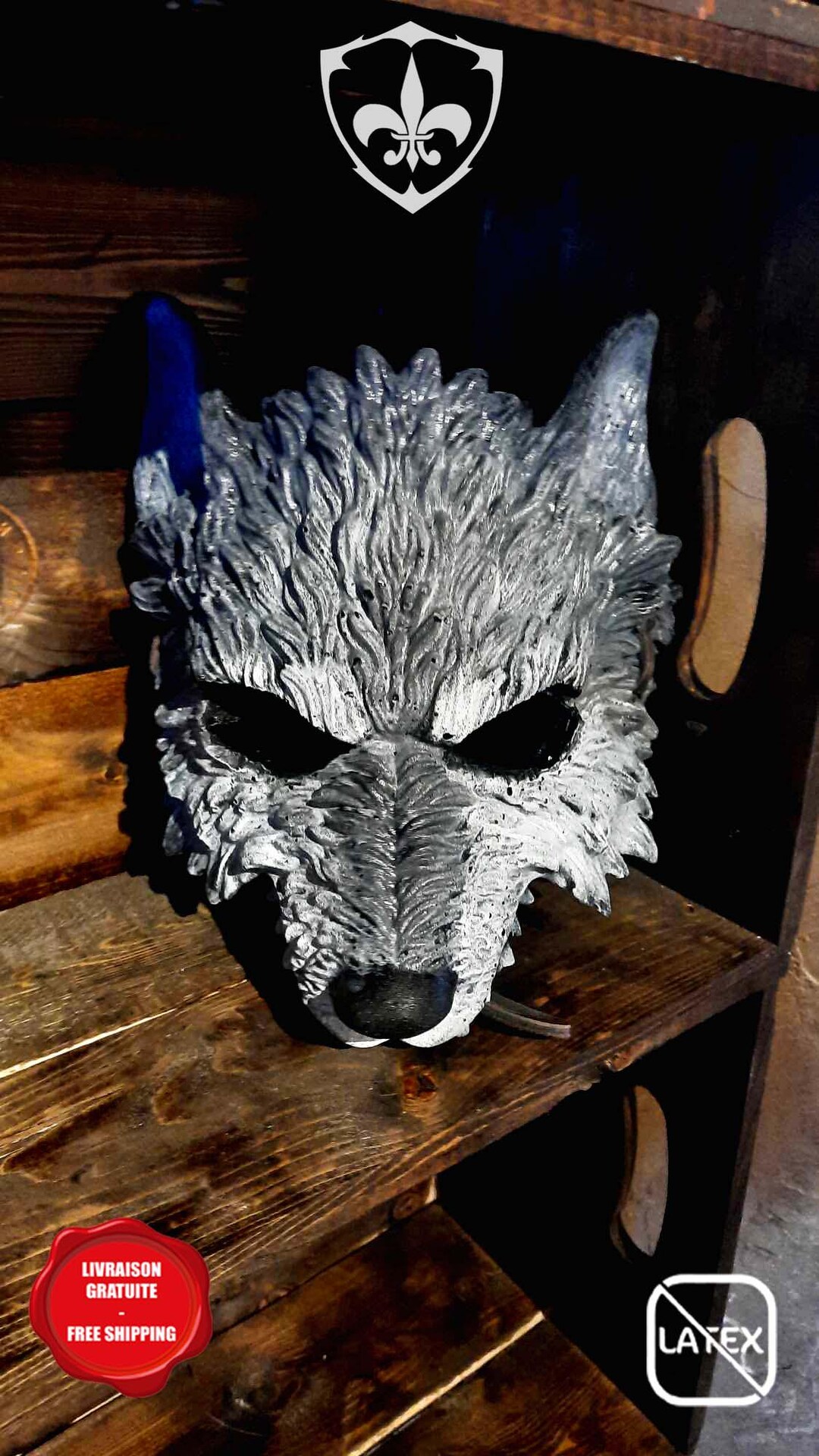 Wolf Mask: Handmade Foam Werewolf - LARP, Cosplay, Halloween - Etsy