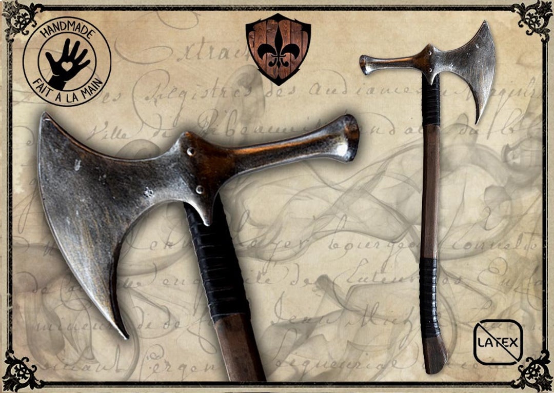 Woodsman Foam LARP Axe for Live Action Role Playing or Cosplay. *TAX ...