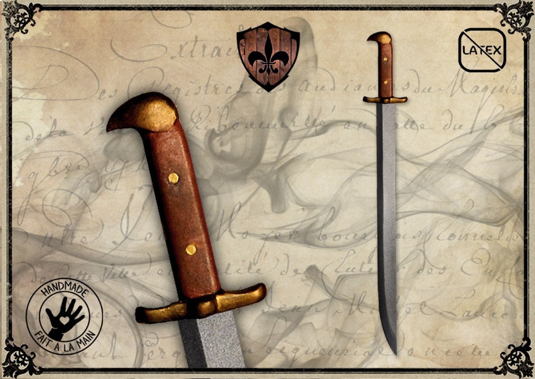 Langmesser Foam LARP Sword for Live Action Role Playing or Cosplay ...