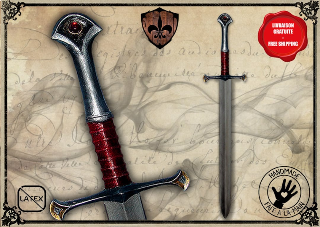 Aranmacil Foam LARP Sword for Live Action Role Playing or Cosplay *TAX ...