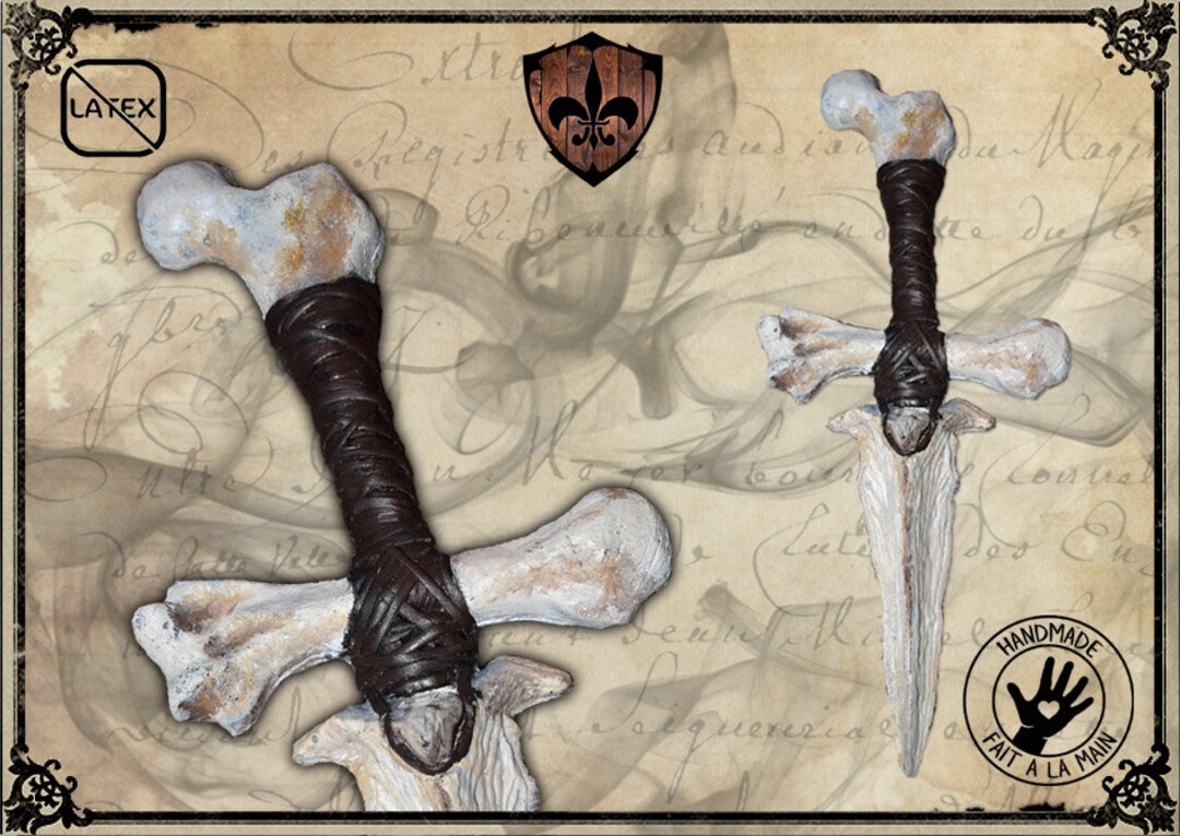 Darkos Sacrificial Foam LARP Dagger for Live Action Role Playing or ...