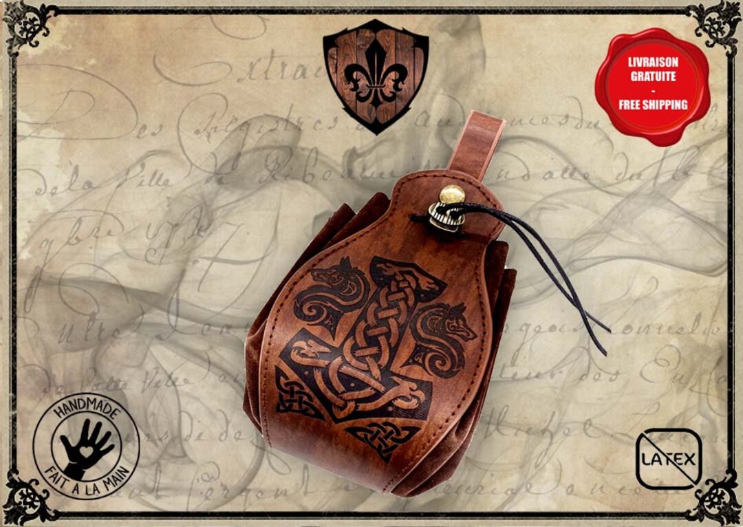Medieval and Viking Pouch - LARP and Cosplay Bag - *TAX INCLUDED* - Etsy