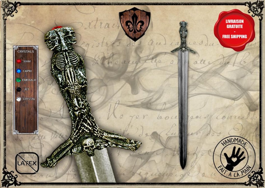 Mortis Foam LARP Sword for Live Action Role Playing or Cosplay. *TAX ...