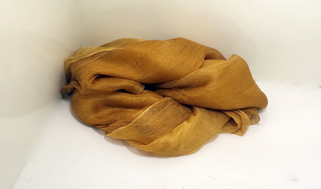Margilan Silk Scrim 31" 80 Cm 100% Natural Silk Scrim Fabric for Nuno ...