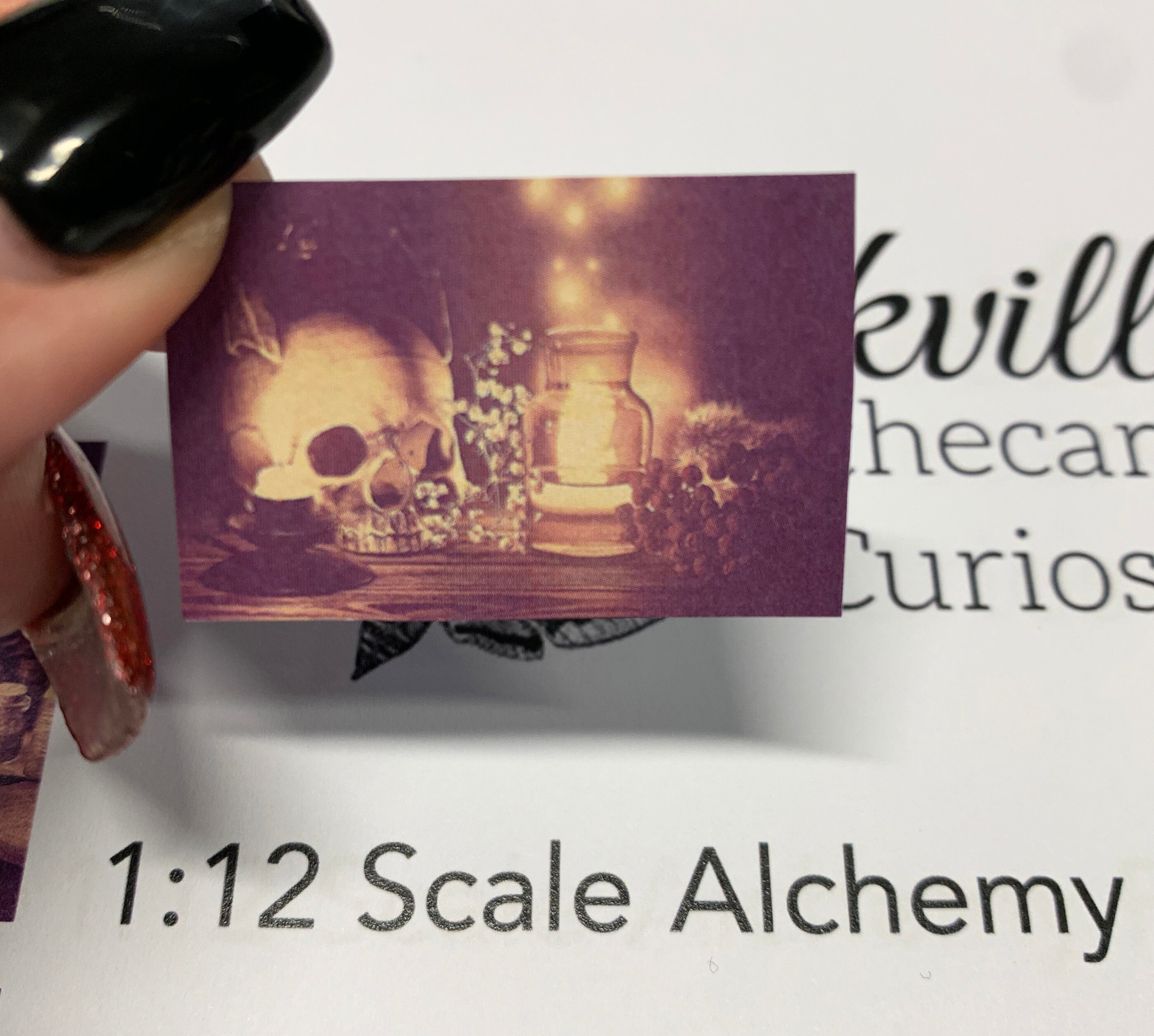1:12 Scale Alchemy Posters digital Download for Dioramas and - Etsy