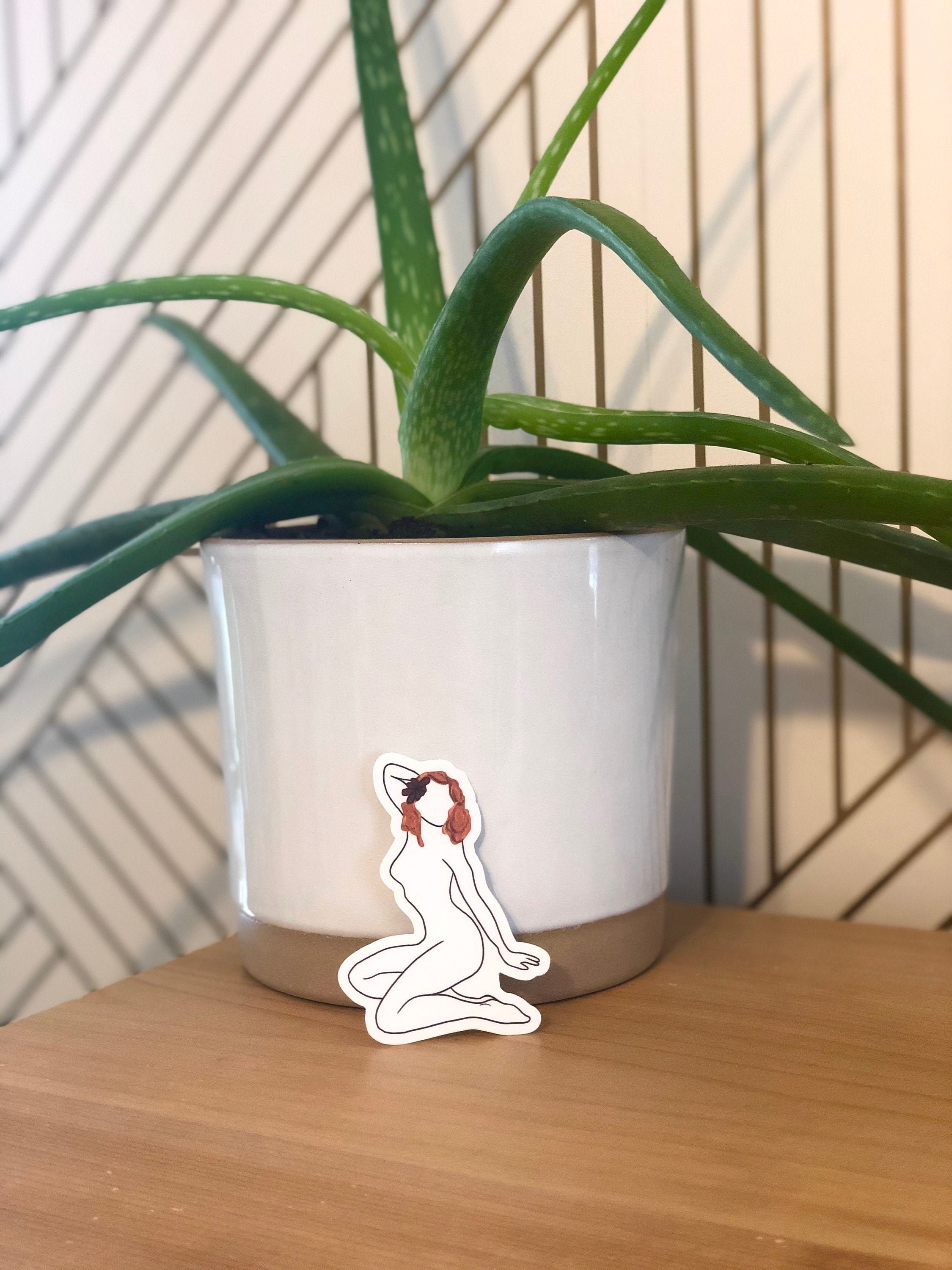 Orange Pinup Girl - Etsy