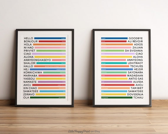 Goodbye In Different Languages