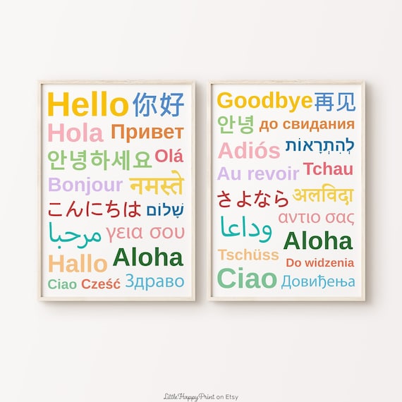 Goodbye In Different Languages
