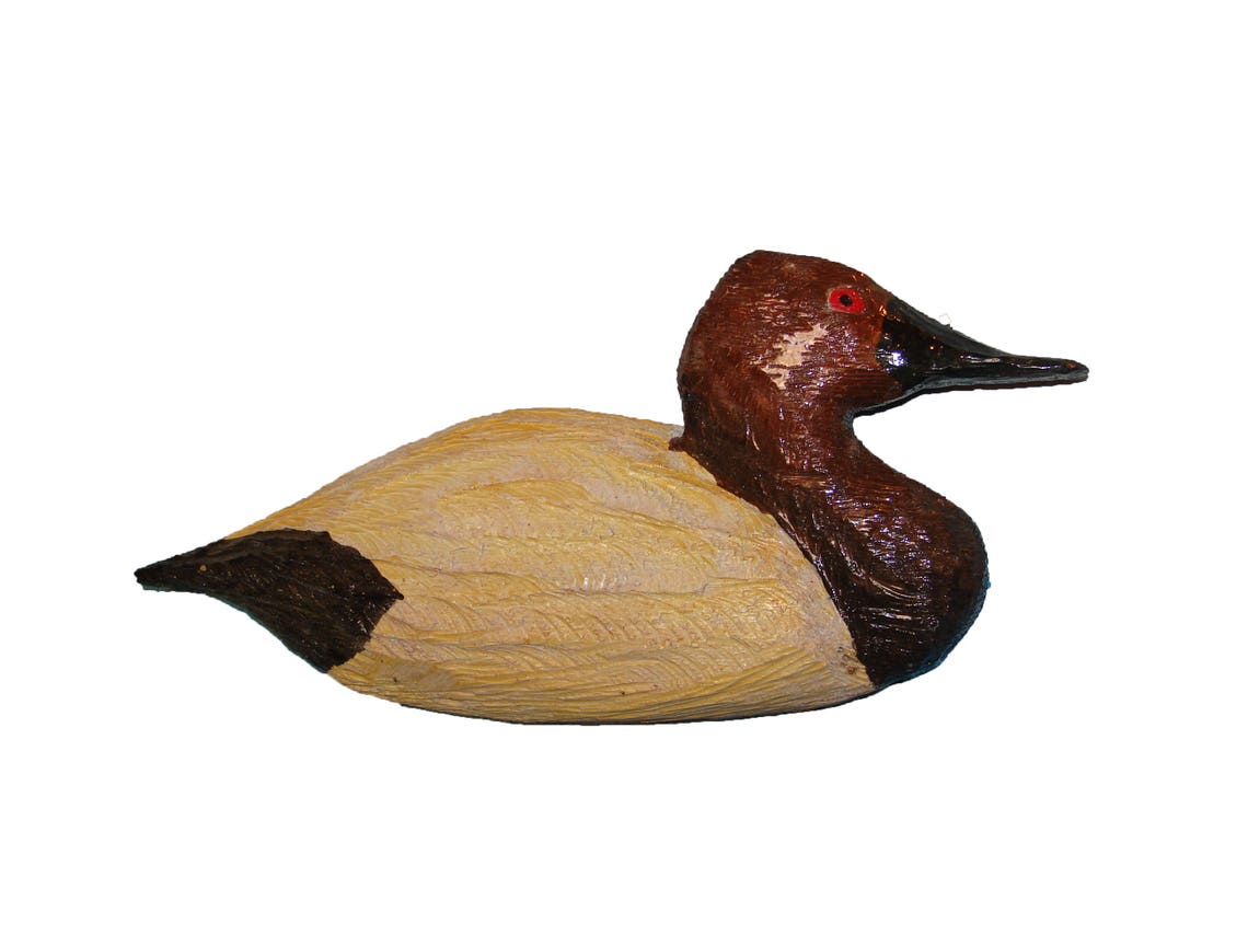 Chainsaw Carving Canvasback Drake Wall Mount Duck Dynasty - Etsy