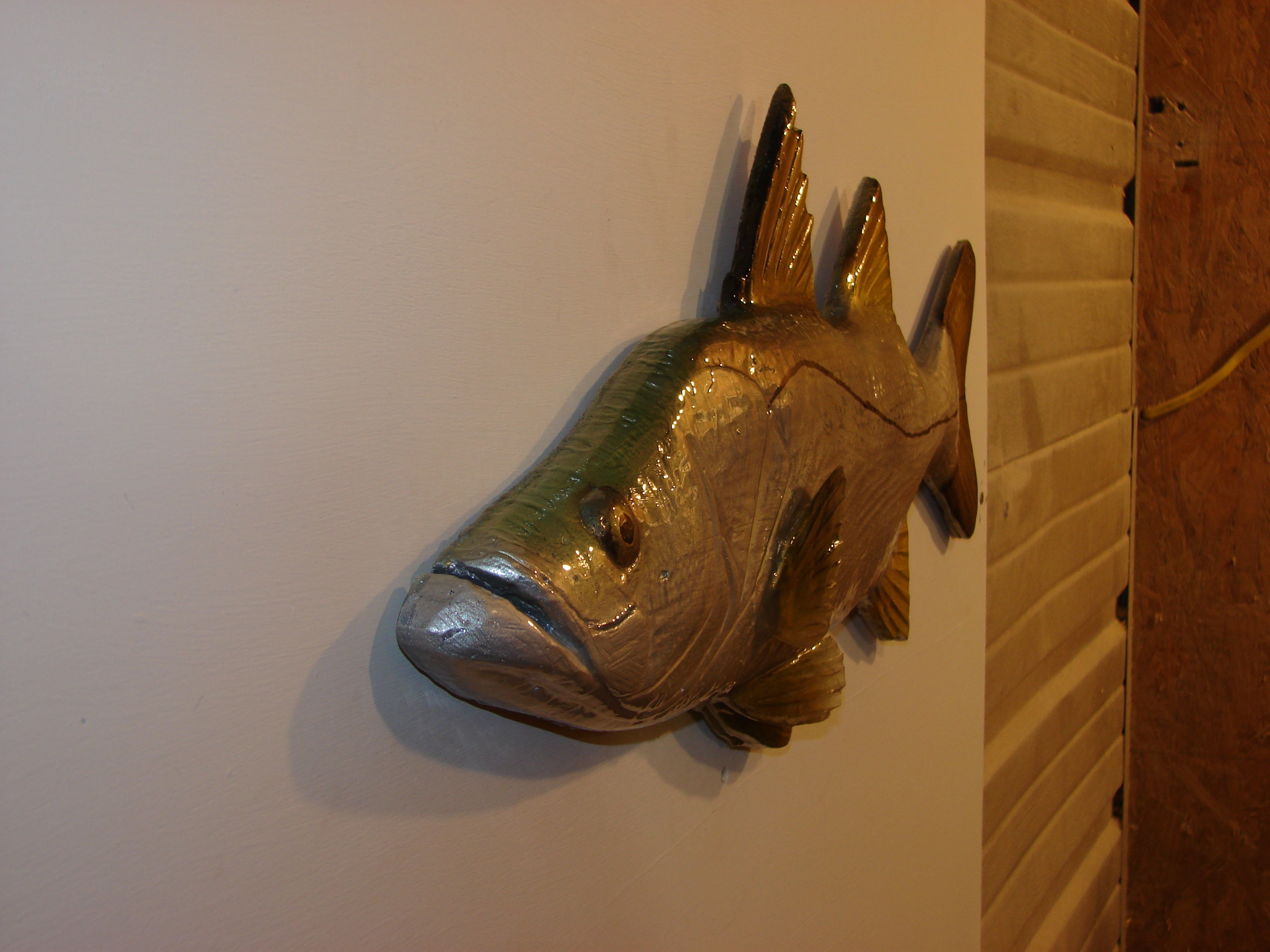 Snook Hand Sculpted Carved Wall Mount Signed Original Ocean - Etsy