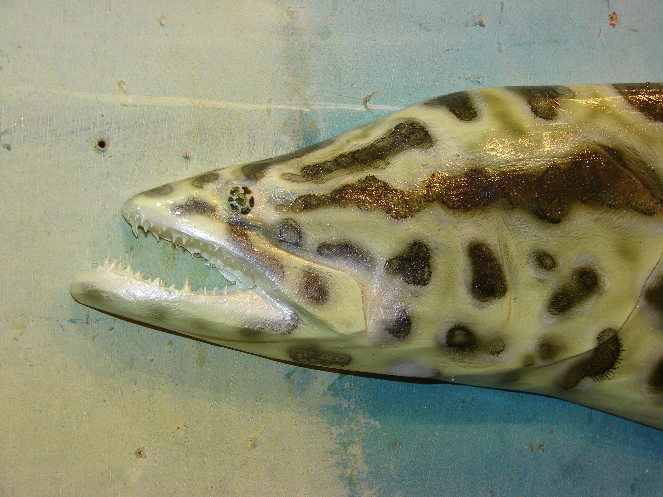 Snakehead Fish Chainsaw Carving Carved Wooden Wall Art Rustic - Etsy