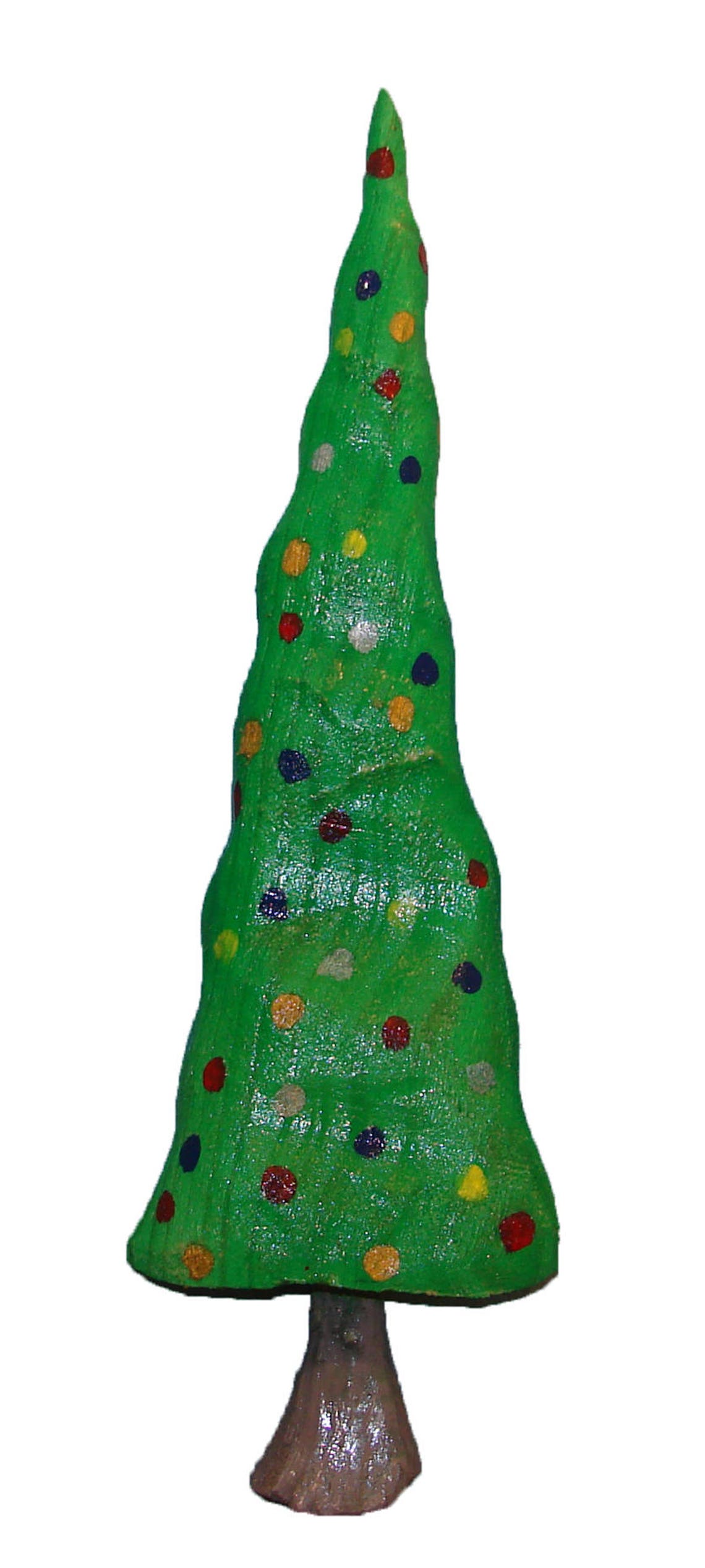 Christmas Fir Tree Wall Art Hand Carved Chainsaw Carvings Home Cabin ...