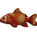 Carved Koi Japanese Carp Wall Art Goldfish Garden Pond Asian Calico ...