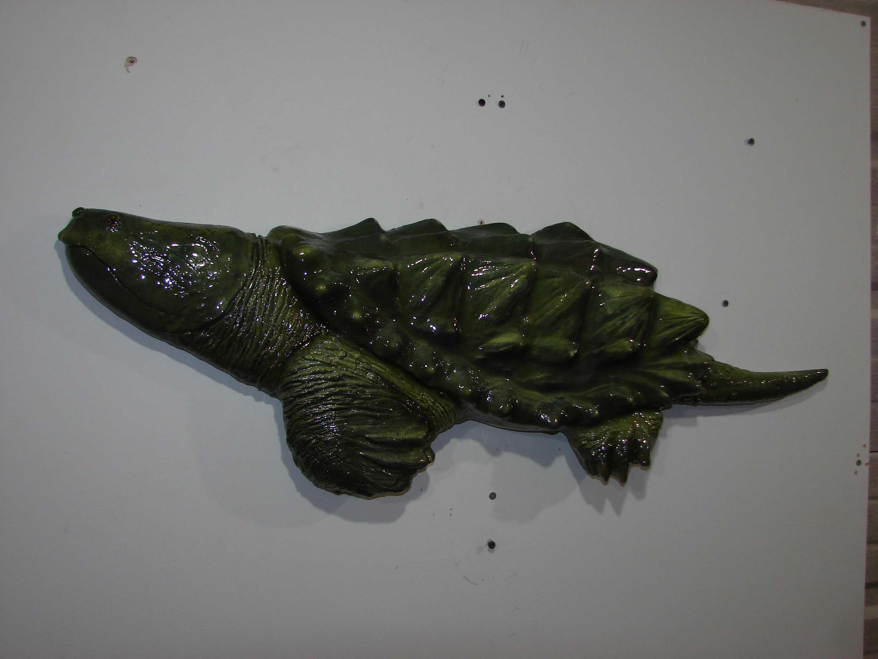 Hand Carved Alligator Snapping Turtle River Monster Wall Mount - Etsy