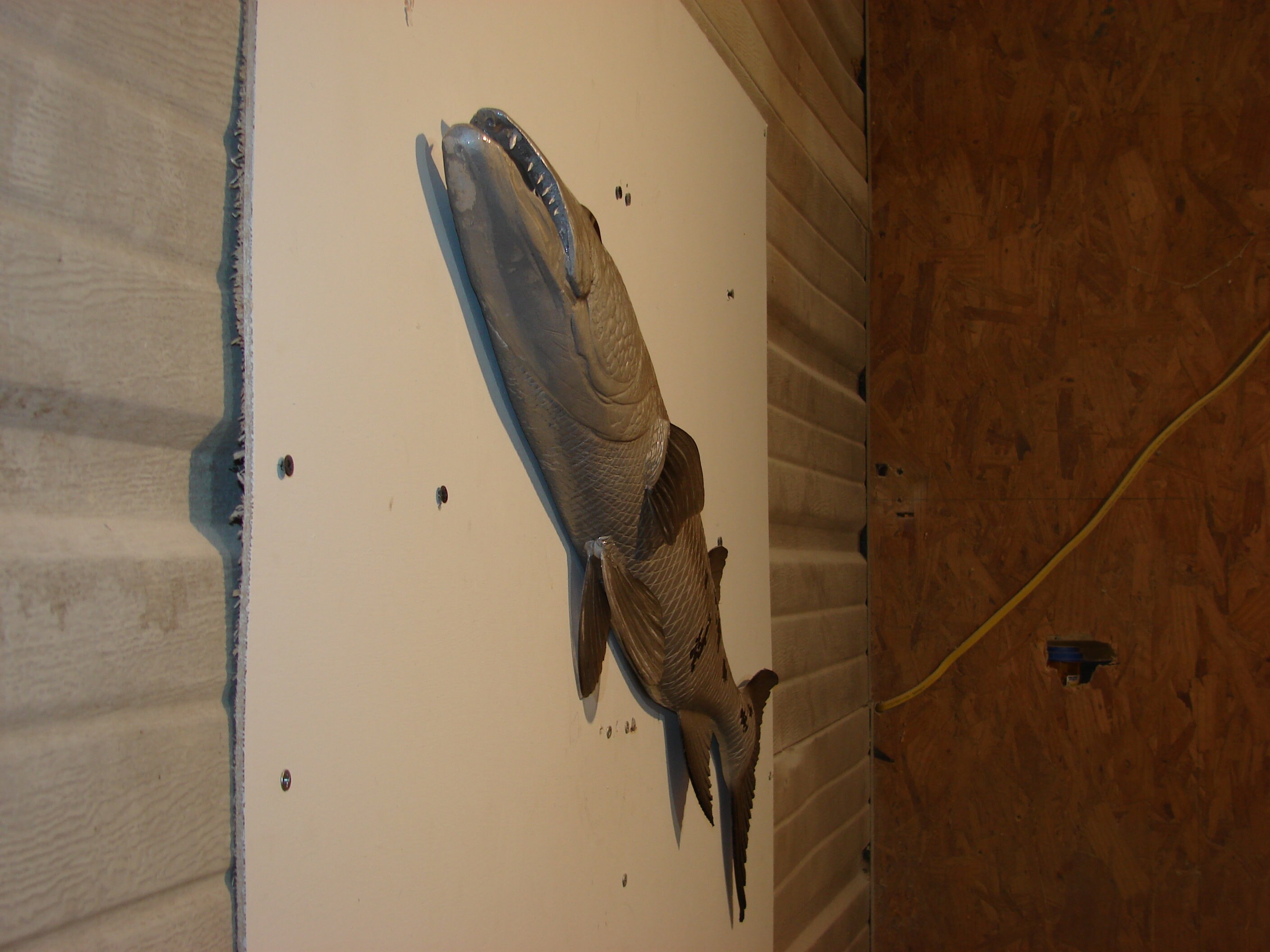 Barracuda Hand Sculpted Carved Wall Mount Signed Original Ocean Art by ...
