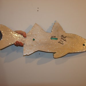 Snook Hand Sculpted Carved Wall Mount Signed Original Ocean Art by ...