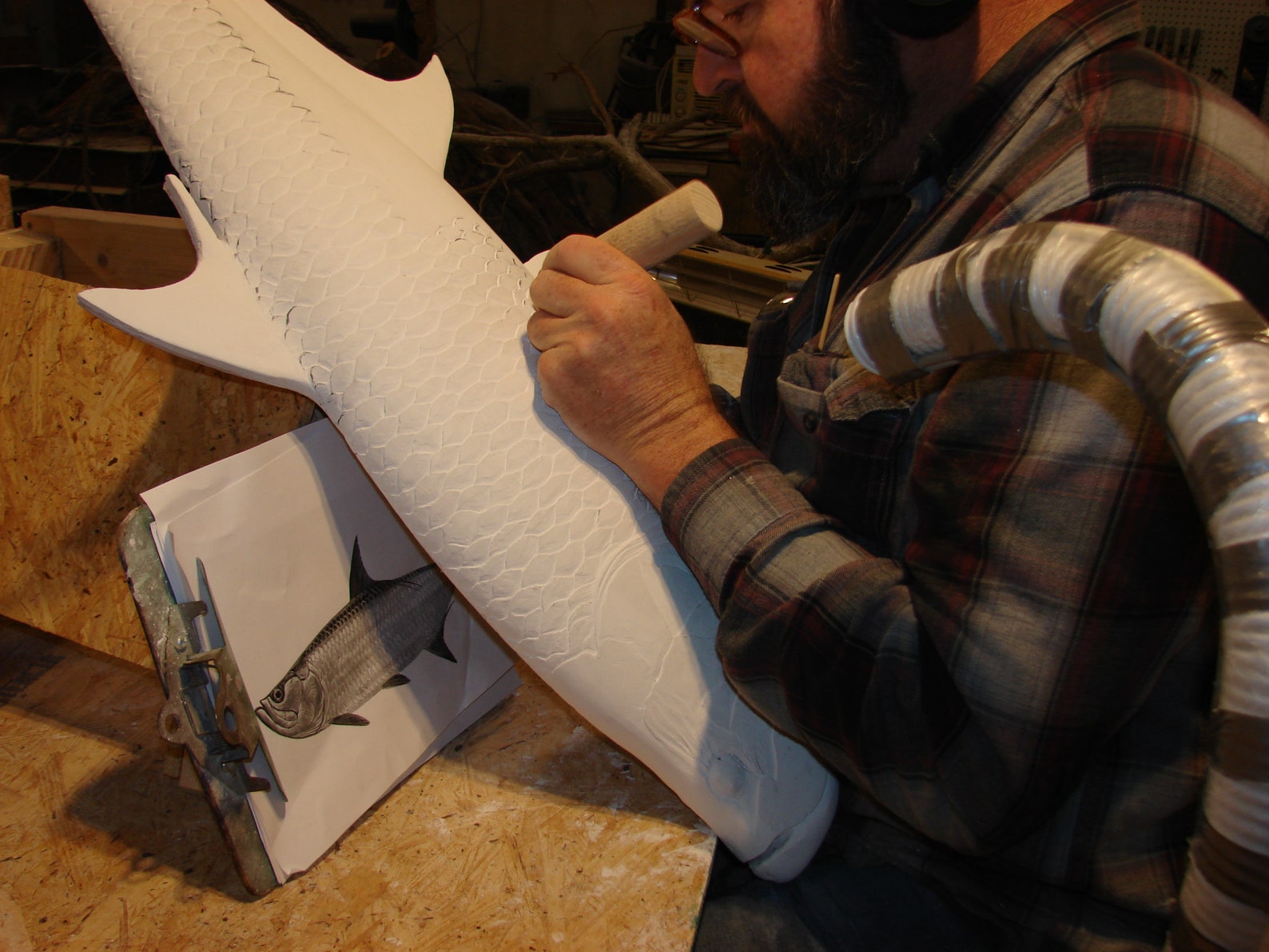 Snook Hand Sculpted Carved Wall Mount Signed Original Ocean - Etsy