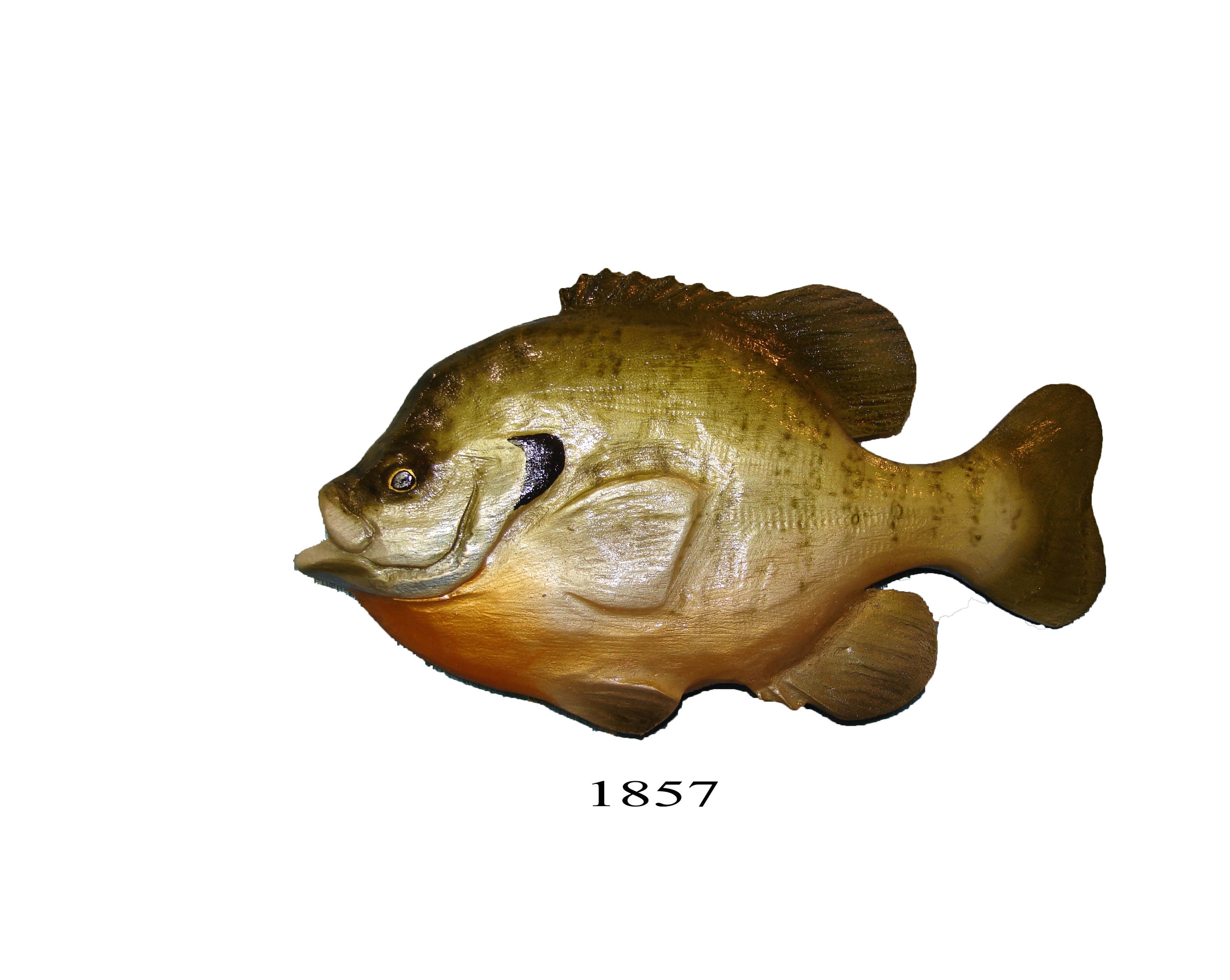 Carved Bluegill 2 Chainsaw Carving Bream Shellcracker Fish Fishing ...