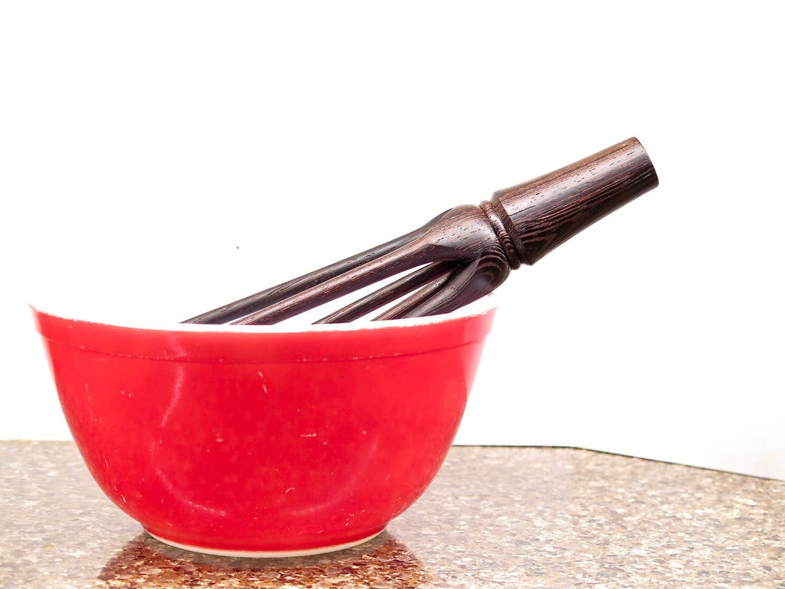 Wooden Whisk: Wenge Wood Whisk 9in. MADE TO ORDER - Etsy