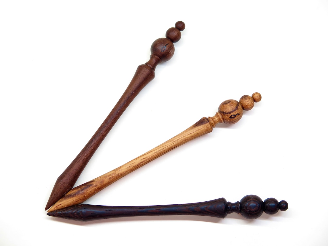Wood Hair Stick: Hand Turned Wooden Hair Stick - Etsy