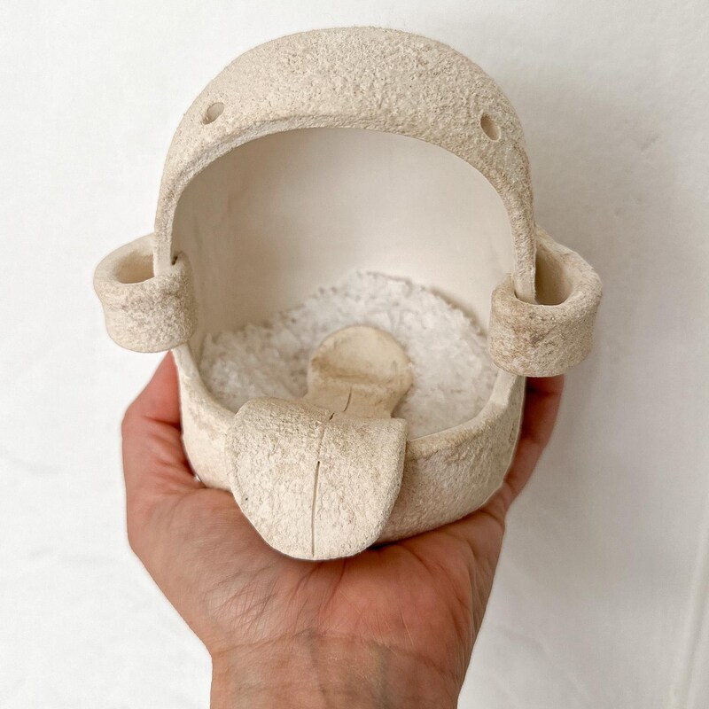 Ceramic Salt Container - Etsy