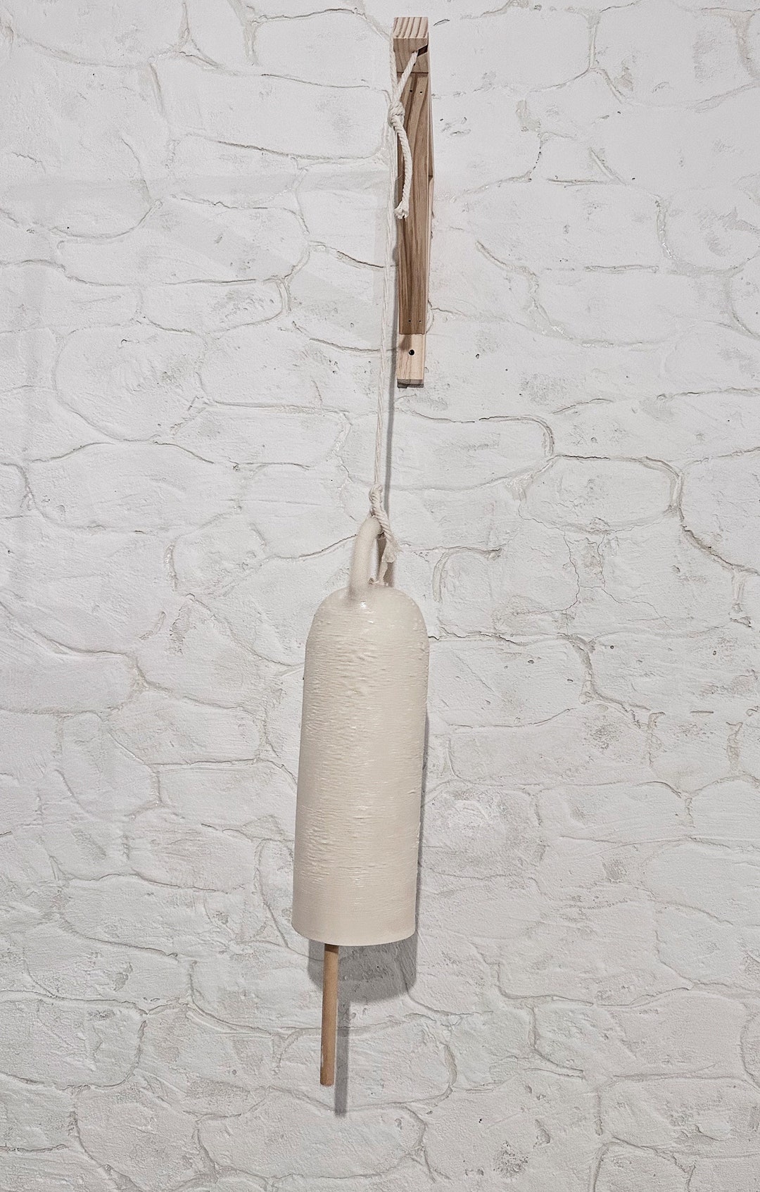 Long Ceramic Bell M Elongated Bell Handmade Long Shaped Bells Sleek ...