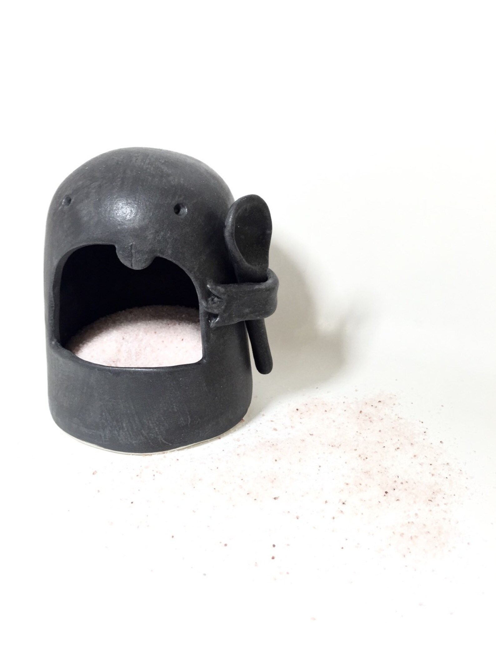 Ceramic Salt Monster Salt Cellar Pete Salt Container | Etsy