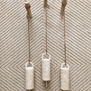 Handmade Long Ceramic Bell Wall Hanging Wall Art Ringing Bell Designer ...