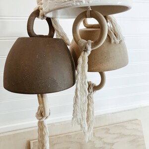 Handmade Ceramic Bells Decorative Bells Customizable Hanging Bells ...