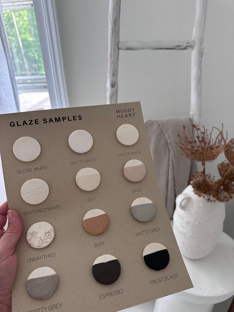 Glaze Sample Kit - Experience My Finishes in Person - Etsy