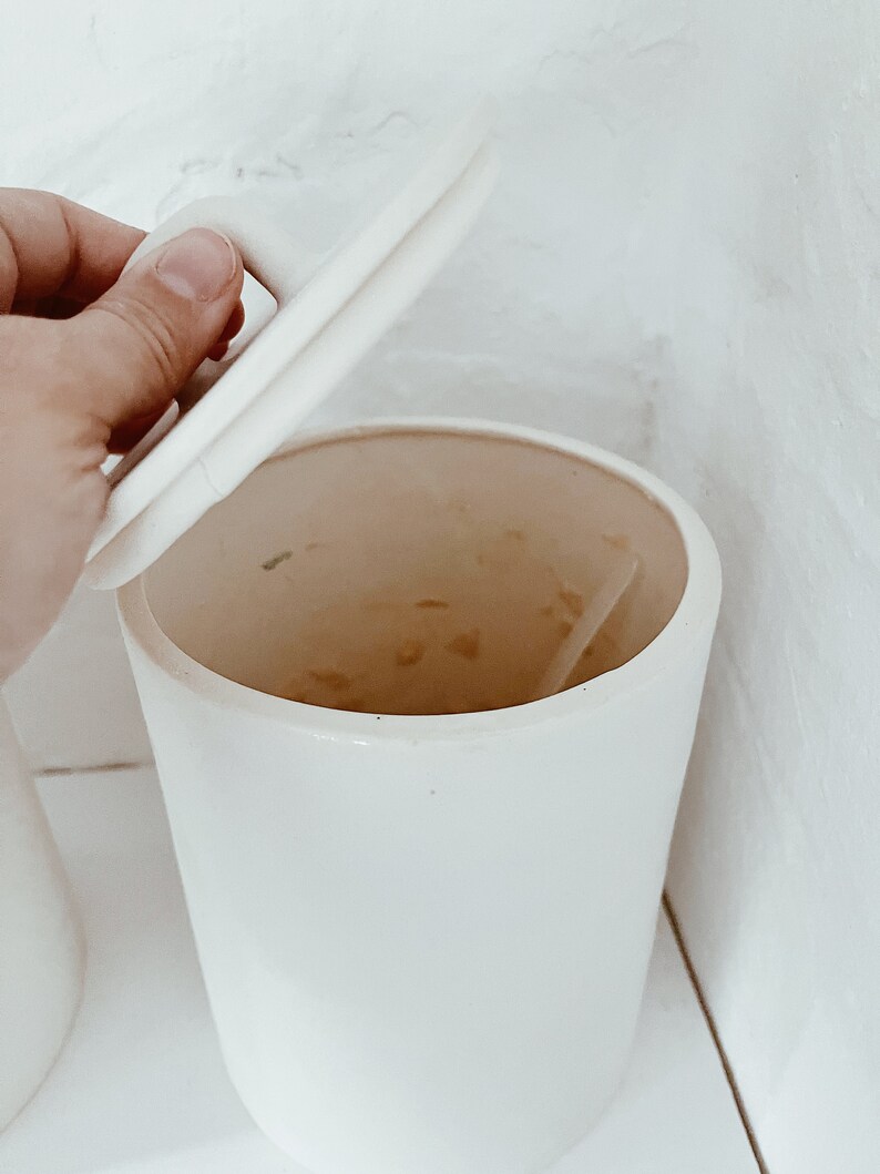Stoneware Canister Customizable Canister Beautiful Canister - Etsy