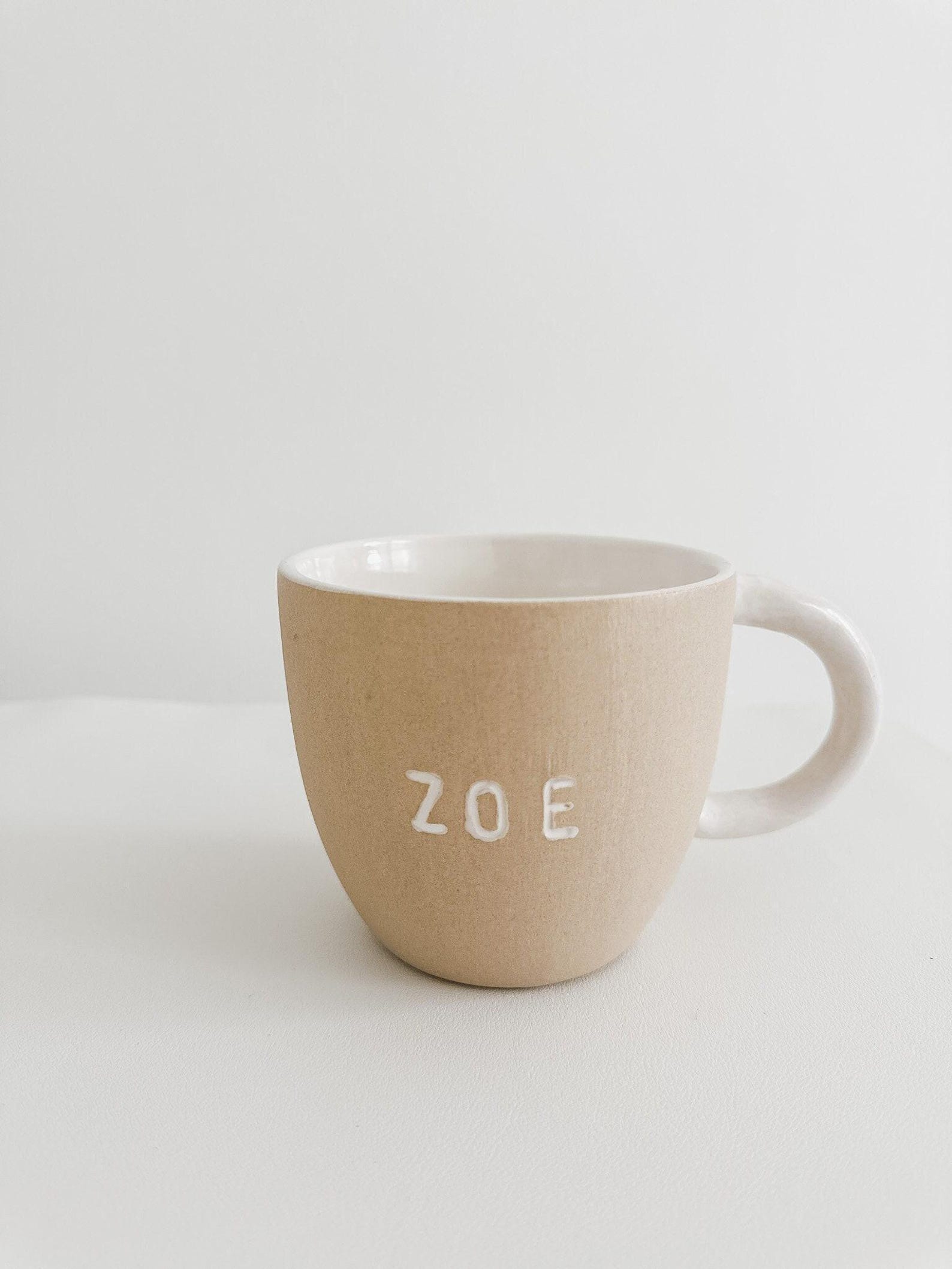 Handmade Personalized Name Mug Custom Mugs Monogram Teacups Custom Cups ...