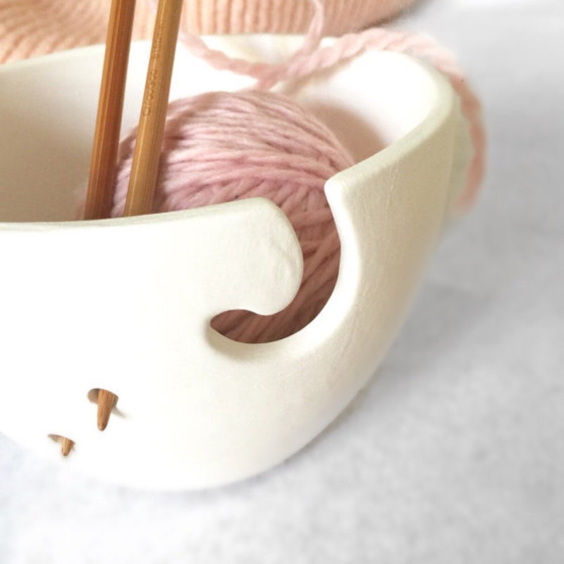 Ceramic Yarn Bowl - Etsy
