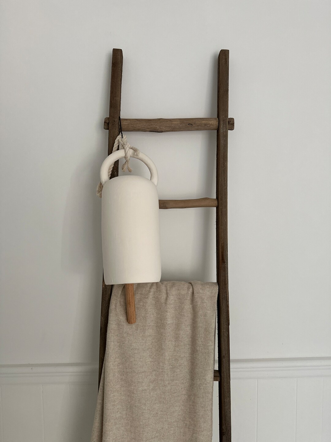 Handmade Large Ceramic Bell Stoneware Chime Clay Bell Decor Bells ...