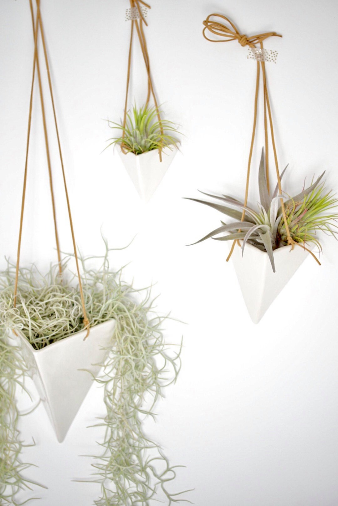 Hanging Pyramid Planter Modern Mid Century Home Decor MADE TO - Etsy